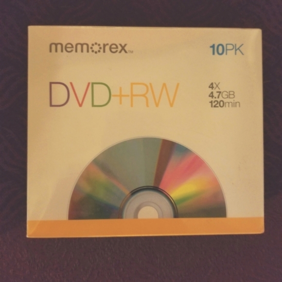 Memorex | Media | Memorex Dvdrw Pack | Poshmark